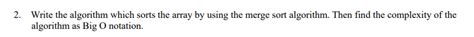 Solved Please Do A Complete Time Complexity Analysis Frist