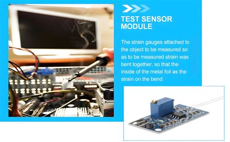 Hemobllo Strain Gauge Load Cell Test Sensor Strain Gauge Amplifier