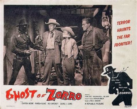 Ghost Of Zorro Le Fantome De Zorro Fred C Brannon 1949