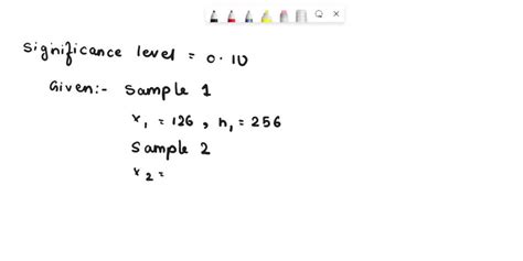Solved Conduct A Test At The Î± 0 10 Level Of Significance By Determining The Null And