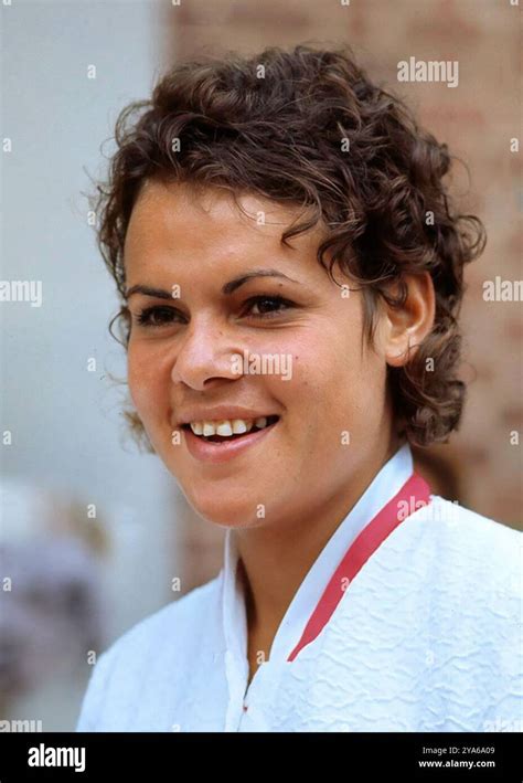 Evonne Goolagong Portrait Of The Australian Tennis Player Evonne Fay
