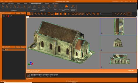 tcp pointcloud editor edit view and manage point clouds