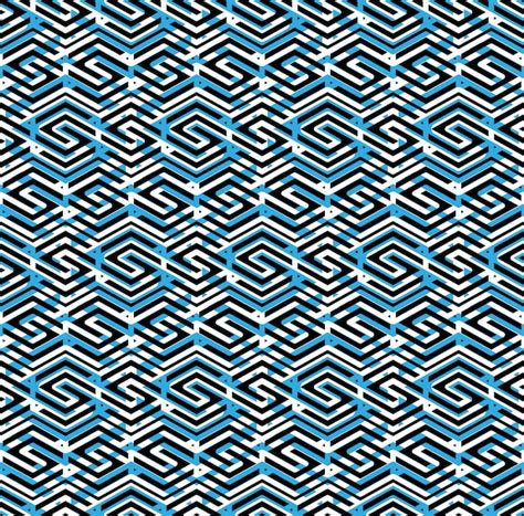 Premium Vector Blue Abstract Seamless Pattern With Interweave Lines Vector Overlay Wallpaper