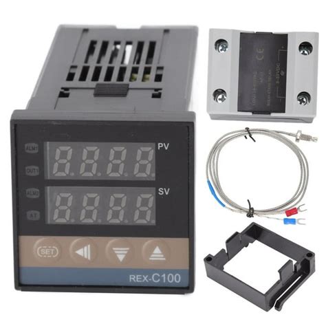 Pid Thermostat Temperature Controller Set 0‑400℃ Chicken House Temperature Controller With