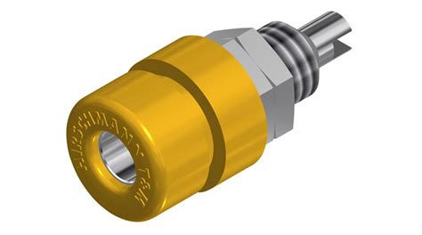 Bil 30 Gelb Yellow Sks Hirschmann Test And Measurement Banana Socket Yellow 4 Mm Brass Tin