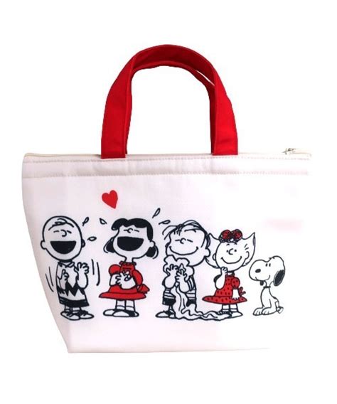 Peanuts（ピーナッツ）の「peanutsピーナッツ スマイルハート 保冷保温ミニトート（トートバッグ）」 Wear