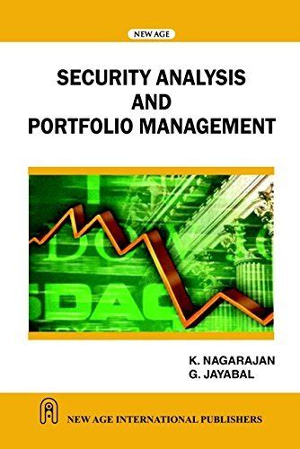 Security Analysis Portfolio Management By K Nagarajan Goodreads