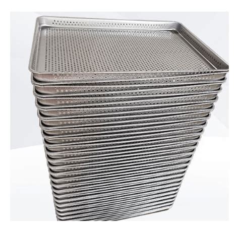 ถาดสแตนเลส 304 ใช้งาน Gmp ขนาด 640 460 45 Mm แผ่นสแตนเลสหนา 1 0มิล