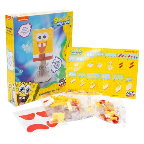 Spongebob Squarepants Ice Pop Snap And Switch Set Well Played Toys