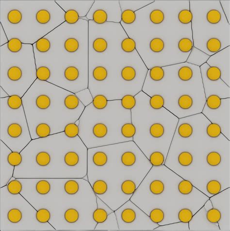 7 Simulation Results Of A Single Crystal Growing Into A Polycrystal Download Scientific