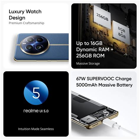 Buy Realme Pro G GB RAM GB Navigator Beige Online Croma