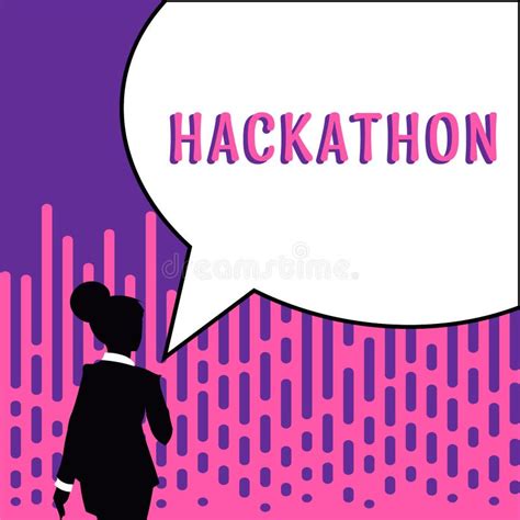 Conceptual Caption Hackathon Business Concept Event Where Large Number