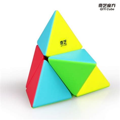 Comprar Lo Más Nuevo Qiyi 2x2 Pyramorphix Magic Cube Puzle 2x2 Triangle Speed Cubo Mágico