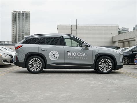 蔚来es6外观实拍高清大图 蔚来es6 2020款 430km 签名版星灰色第4张图片大全 太平洋汽车