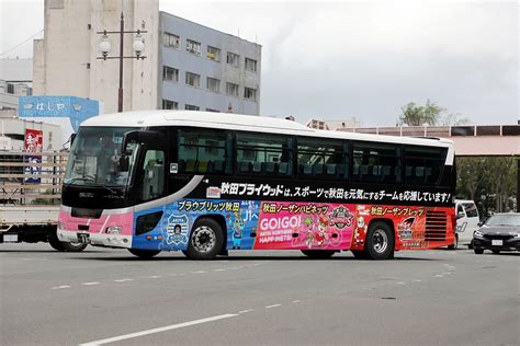 秋田中央交通 秋田200か 887 バス道楽