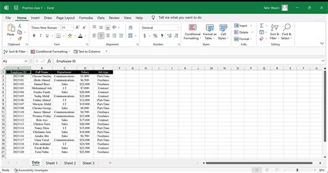 Excel Task 1 In The First Task We Were Asked To… By Tahirwaziri Oct 2023 Medium