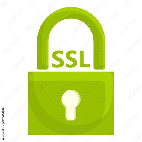 Scan Ssl Certificate Icon Cartoon Of Scan Ssl Certificate Vector Icon