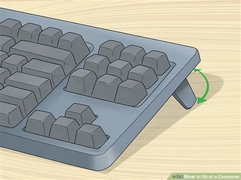 How To Sit At A Computer With Pictures WikiHow