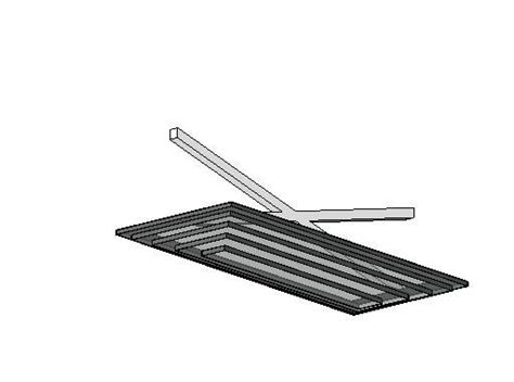 Object Rectangle Light Fixture