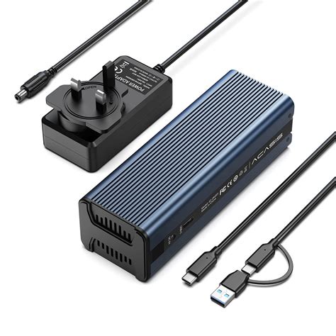 Acasis Nvme M 2 Duplicator 10gbps Dual Bay Offline Clone Type C Ssd Enclosure