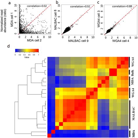 Reproducibility Of Different Whole Genome Amplification Methods A C Download Scientific