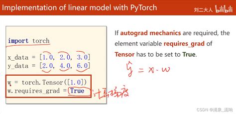 深度学习（pytorch）——反向传播 pytorch 反向传播 csdn博客