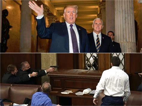 НАПРЕЖЕНИЕТО РАСТЕ Тръмп зове за революция обвини Майк Пенс в измяна сенаторите барикадирани