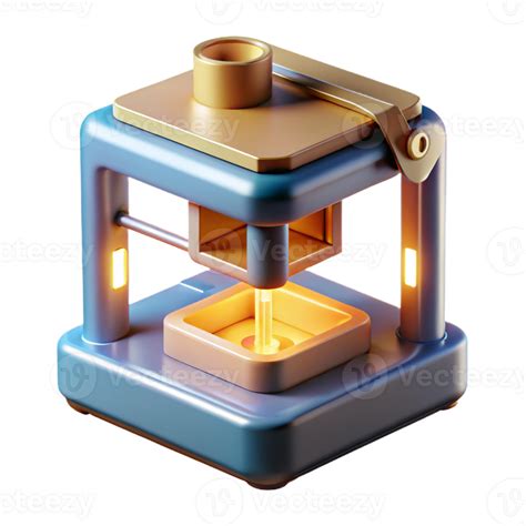 Magnificent Classic A D Printer Creating A Complex Object L Exclusive 57582552 Png