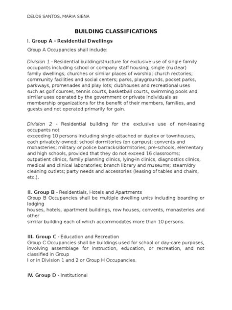 Building Classifications Pdf Flammability Hospital And Clinic Building Classifications Pdf Flammability Hospital And Clinic