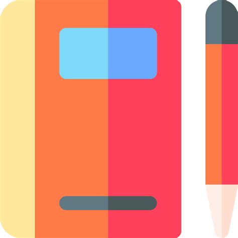 Notebook Basic Rounded Flat Icon