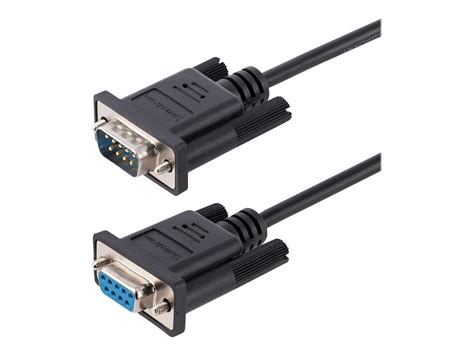3m Rs232 Serial Null Modem Cable Crossover Serial Cable W