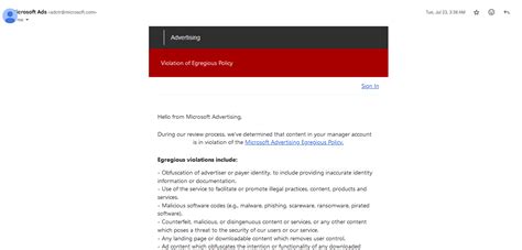 Microsoft Ads Random Suspension And Cant Appeal Due To This Bug Over Business Name Mismatch As An