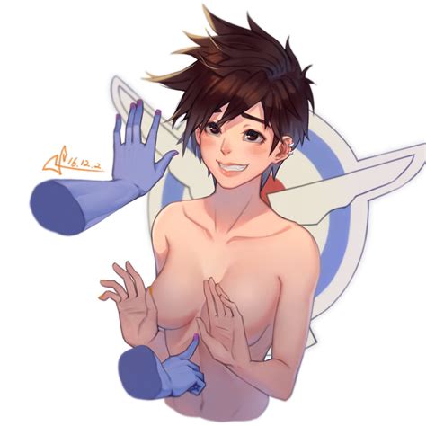 Tracer And Widowmaker Overwatch And More Drawn By Squidsmith Danbooru