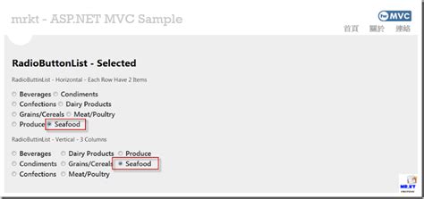 Mrkt 的程式學習筆記 Aspnet Mvc 修改 Checkboxlist、增加 Radiobuttonlist