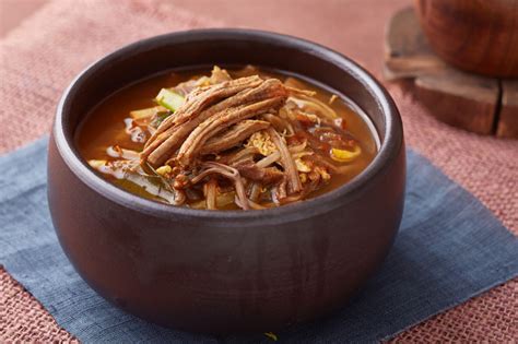 Spicy Beef Soup 육개장 Yukgaejang Visitkorea
