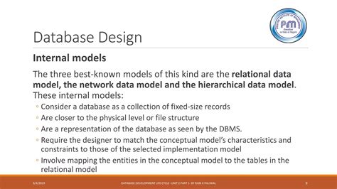 Database Design Conceptual Logical And Physical Design Unit 2 Part 2