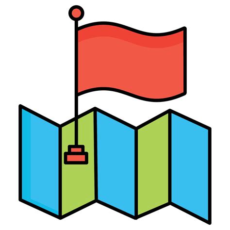 Map Flag Which Can Easily Edit Or Modify 16772174 Vector Art At Vecteezy