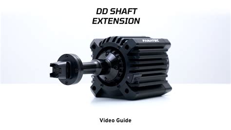 DD Shaft Extension Video Guide YouTube