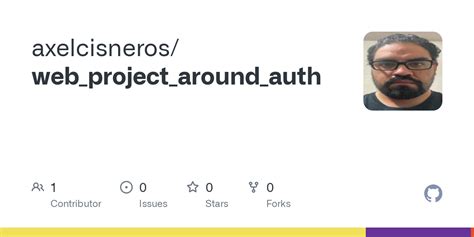 GitHub Axelcisneros Web Project Around Auth