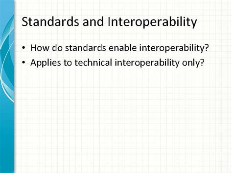 What Is Interoperability And How Do We Measure