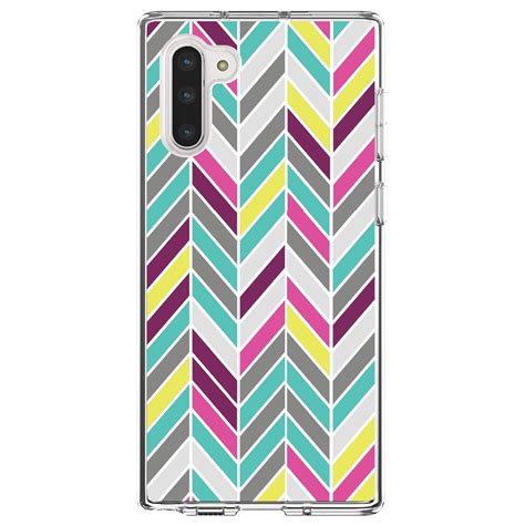 DistinctInk Clear Shockproof Hybrid Case For Samsung Galaxy Note 10 6 3 Screen TPU Bumper