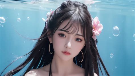 2k高清ai美女50美女静态壁纸 静态壁纸下载 元气壁纸