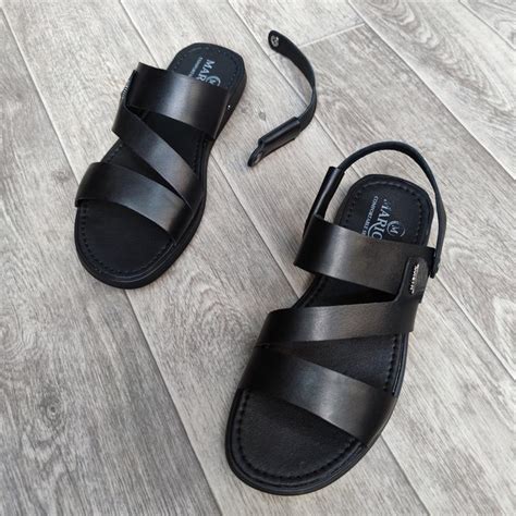 Мужские сандалии шлепанцы черного цвета 41 42 44 размер летняя обувь — цена 1860 грн в каталоге