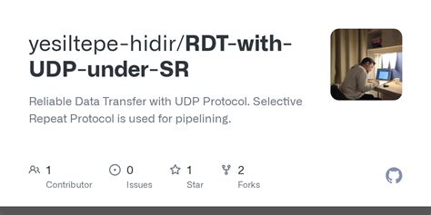 GitHub Yesiltepe Hidir RDT With UDP Under SR Reliable Data Transfer With UDP Protocol