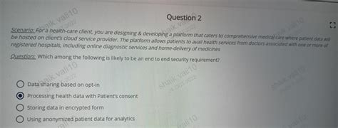 Infosys Privacy By Design Assessment Answers Softat