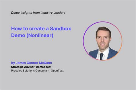 How To Create A Sandbox Demo Step By Step Guide