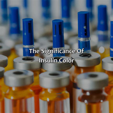 What Color Is Insulin Colorscombo Com