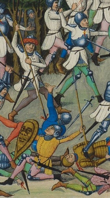 Chroniques Du Hainaut Volume 1 Kbrbe Médiéval Soldat Gambison