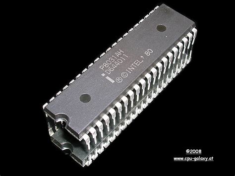 Cpu Galaxy At Vintage Intel 8031 Section