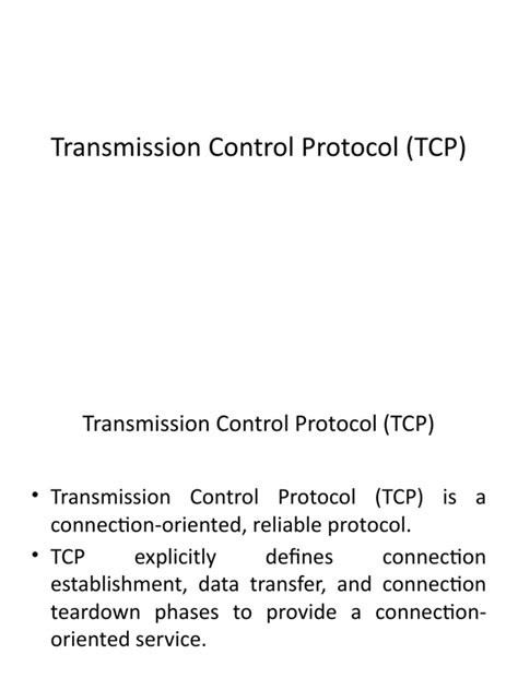 tcp architecture pdf transmission control protocol internet protocols